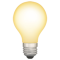 💡 Electric Light Bulb Emoji