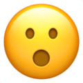 😮 Face with Open Mouth Emoji