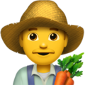 👨‍🌾 Man Farmer Emoji