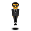 🕴️ Person in Suit Levitating Emoji