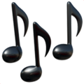 🎶 Multiple Musical Notes Emoji