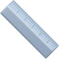 📏 Straight Ruler Emoji