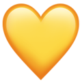 💛 Yellow Heart Emoji