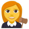 👩‍⚖️ Woman Judge Emoji