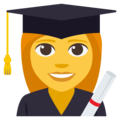 👩‍🎓 Woman Student Emoji