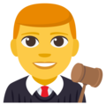 👨‍⚖️ Man Judge Emoji