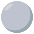 ⚪ Medium White Circle Emoji