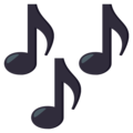 🎶 Multiple Musical Notes Emoji
