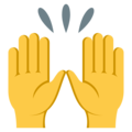 🙌 Person Raising Both Hands in Celebration Emoji