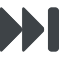 ⏭️ Black Right-Pointing Double Triangle with Vertical Bar Emoji