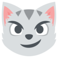 😼 Cat Face with Wry Smile Emoji