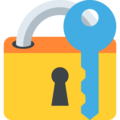🔐 Closed Lock with Key Emoji