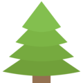 🌲 Evergreen Tree Emoji