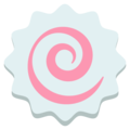 🍥 Fish Cake with Swirl Design Emoji