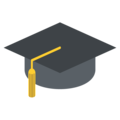 🎓 Graduation Cap Emoji