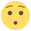 😯 Hushed Face Emoji