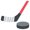 🏒 Ice Hockey Stick and Puck Emoji
