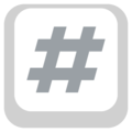#️⃣ Keycap Number Sign Emoji