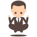 🕴️ Person in Suit Levitating Emoji