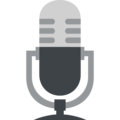 🎙️ Studio Microphone Emoji