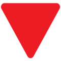 🔻 Down-Pointing Red Triangle Emoji