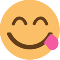 😋 Face Savouring Delicious Food Emoji