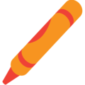🖍️ Lower Left Crayon Emoji