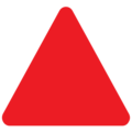 🔺 Up-Pointing Red Triangle Emoji
