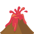 🌋 Volcano Emoji