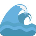 🌊 Water Wave Emoji