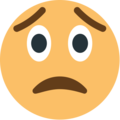 😟 Worried Face Emoji