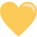💛 Yellow Heart Emoji