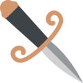 🗡️ Dagger Knife Emoji