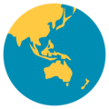 🌏 Earth Globe Asia-Australia Emoji