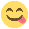 😋 Face Savouring Delicious Food Emoji