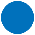 🔵 Large Blue Circle Emoji