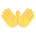 👐 Open Hands Sign Emoji