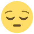 😔 Pensive Face Emoji