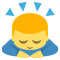 🙇 Person Bowing Deeply Emoji