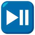 ⏯️ Black Right-Pointing Triangle with Double Vertical Bar Emoji