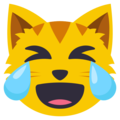 😹 Cat Face with Tears of Joy Emoji