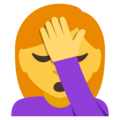 🤦 Face Palm Emoji