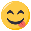 😋 Face Savouring Delicious Food Emoji