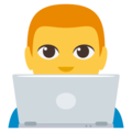 👨‍💻 Man Technologist Emoji