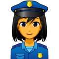 👮‍♀️ Woman Police Officer Emoji