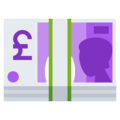 💷 Banknote with Pound Sign Emoji