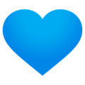 💙 Blue Heart Emoji