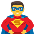 🦸‍♂️ Man Superhero Emoji
