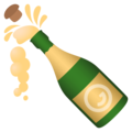 🍾 Bottle with Popping Cork Emoji
