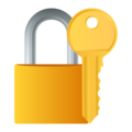🔐 Closed Lock with Key Emoji